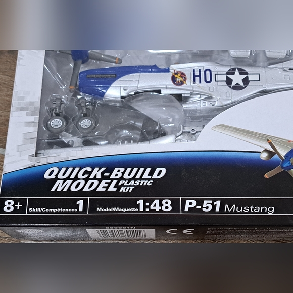Testors | Other | Testors Quickbuild Model Airplane Kit 48 Scale P51 ...